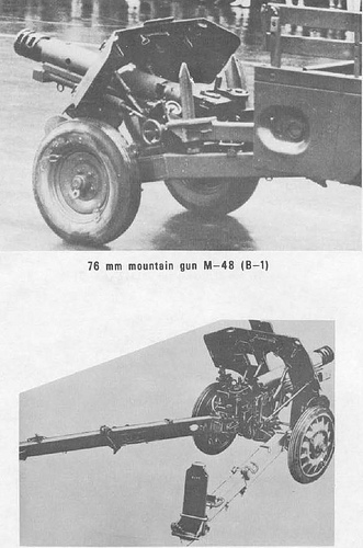 M-48 76mm : Meriam Gunung Yon Armed TNI AD - Indomiliter - Support Our ...