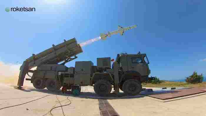 Roketsan Turki Sukses Uji Coba Rudal Atmaca Varian Pertahanan Pantai