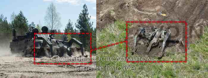 BMR-2 - Ranpur Pembersih Ranjau yang Rontok di Medan Ranjau