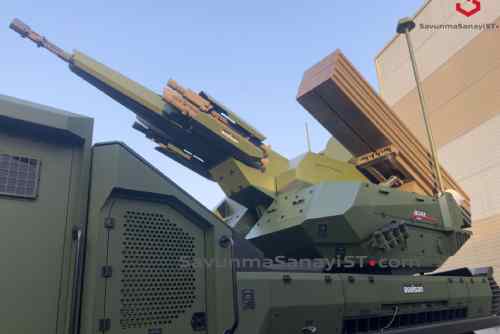 Aselsan Luncurkan Gurz - Sistem 'Hanud Hybrid' Rudal dan Kanon yang ...