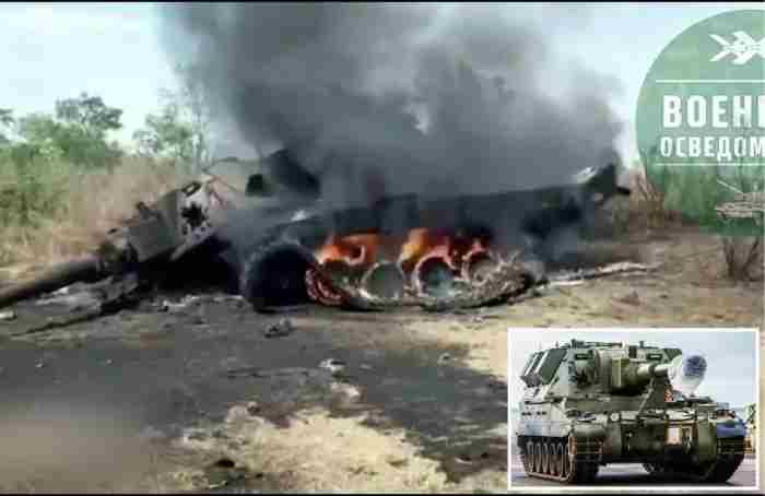 Ukraina 'Kehilangan' AS90 Braveheart, Self Tracked Propelled Howitzer (SPH) Donasi dari Inggris