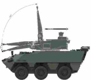 Austria Integrasikan Turret Rheinmetall Skyranger 30 di Ranpur Pandur 6x6