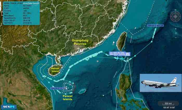 Kumpulkan Data Intelijen, Boeing RC-135U Combat Sent Nekad Terbang ...