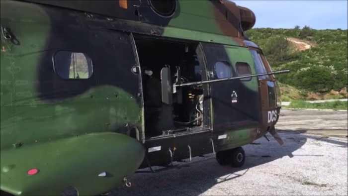 SA-330H Puma Pirate - Helikopter dengan Door Gun 'Terkuat' Kaliber 20mm