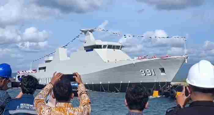 PT DRU Luncurkan OPV 90M "KRI Raja Haji Fisabilillah 391", Bakal Dibekali Rudal Anti Kapal ...