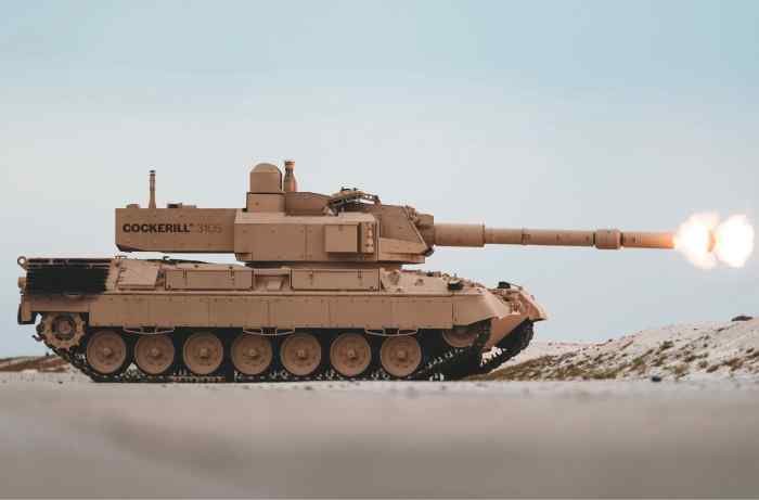 Uji Tembak MBT "Tua" Leopard 1A5 dengan Turret Cockerill 3105 ...