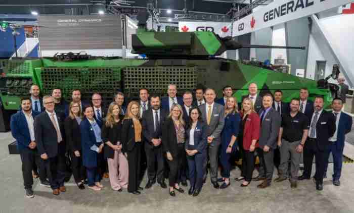 GDLS-C Luncurkan LAV 6.0 MK II - Ranpur Roda Ban 8x8 dengan Senjata dan ...